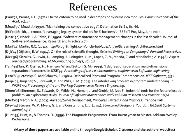 JavaOne’12 Session 3992 - Software Modularity: Paradoxes, Principles, and Architectures | PPT