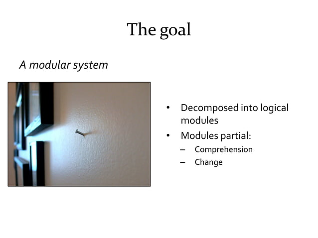 JavaOne’12 Session 3992 - Software Modularity: Paradoxes, Principles, and Architectures | PPT