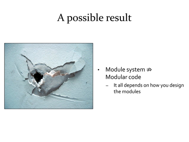 JavaOne’12 Session 3992 - Software Modularity: Paradoxes, Principles, and Architectures | PPT