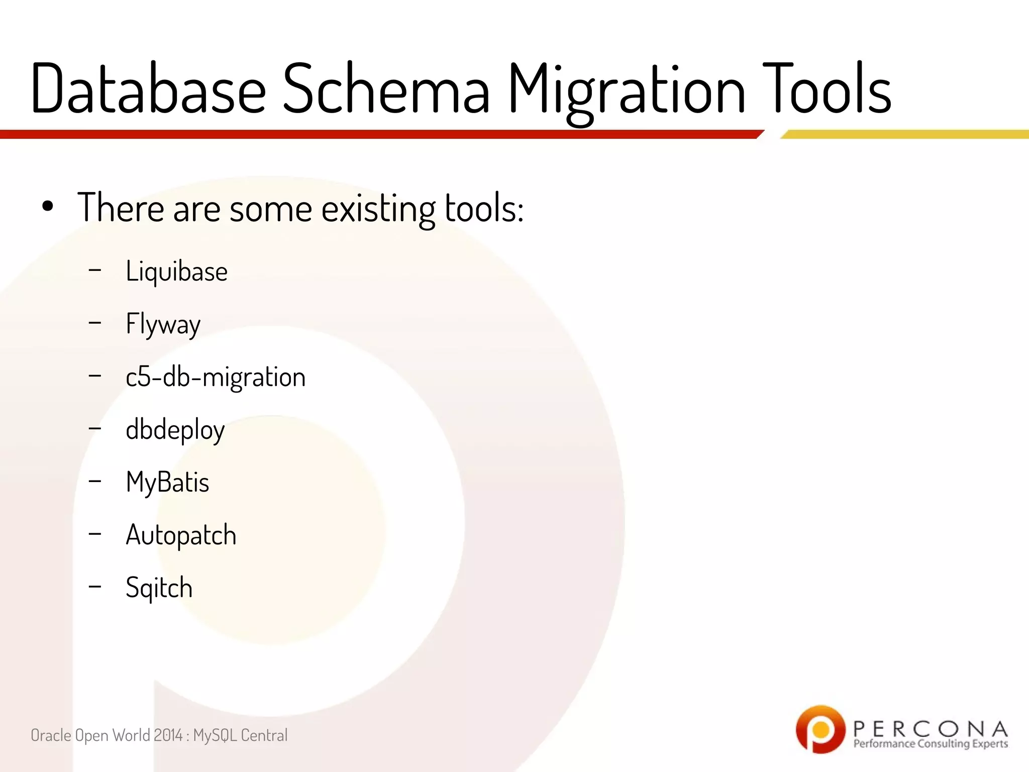 Openworld 2014 Schema Management Versioning And Automation With