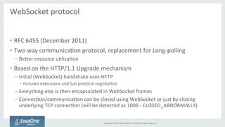 WebSockets in Enterprise Applications | PPT