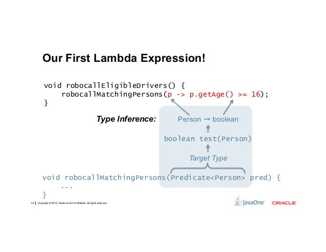 Lambda Expressions