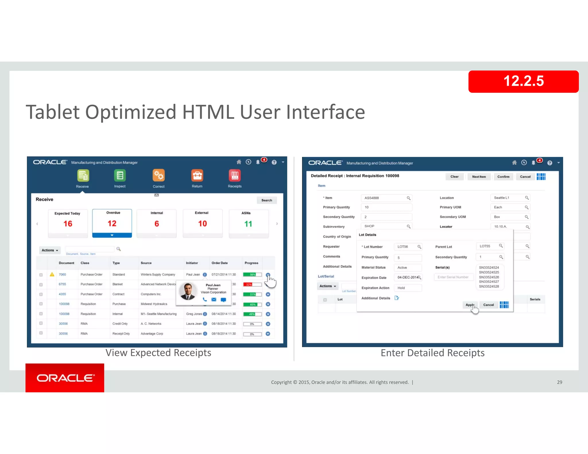 OOW15 - EBS Certification and Roadmap | PPT