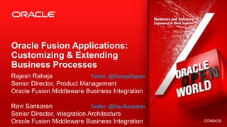 Con8439 fusion apps customs to ebs | PDF | Internet | Computing