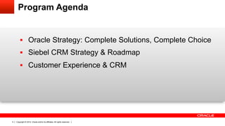 2012 year Siebel CRM Strategy and Roadmap (outdated) | PDF