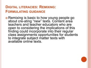 Digital literacies | PPT