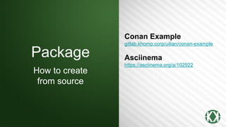 Conan a C/C++ Package Manager | PDF
