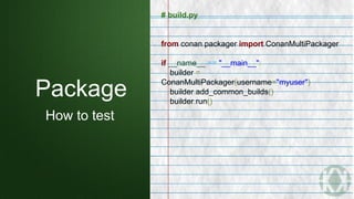 Conan a C/C++ Package Manager | PDF