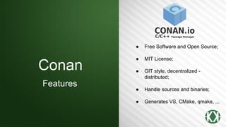 Conan a C/C++ Package Manager | PDF
