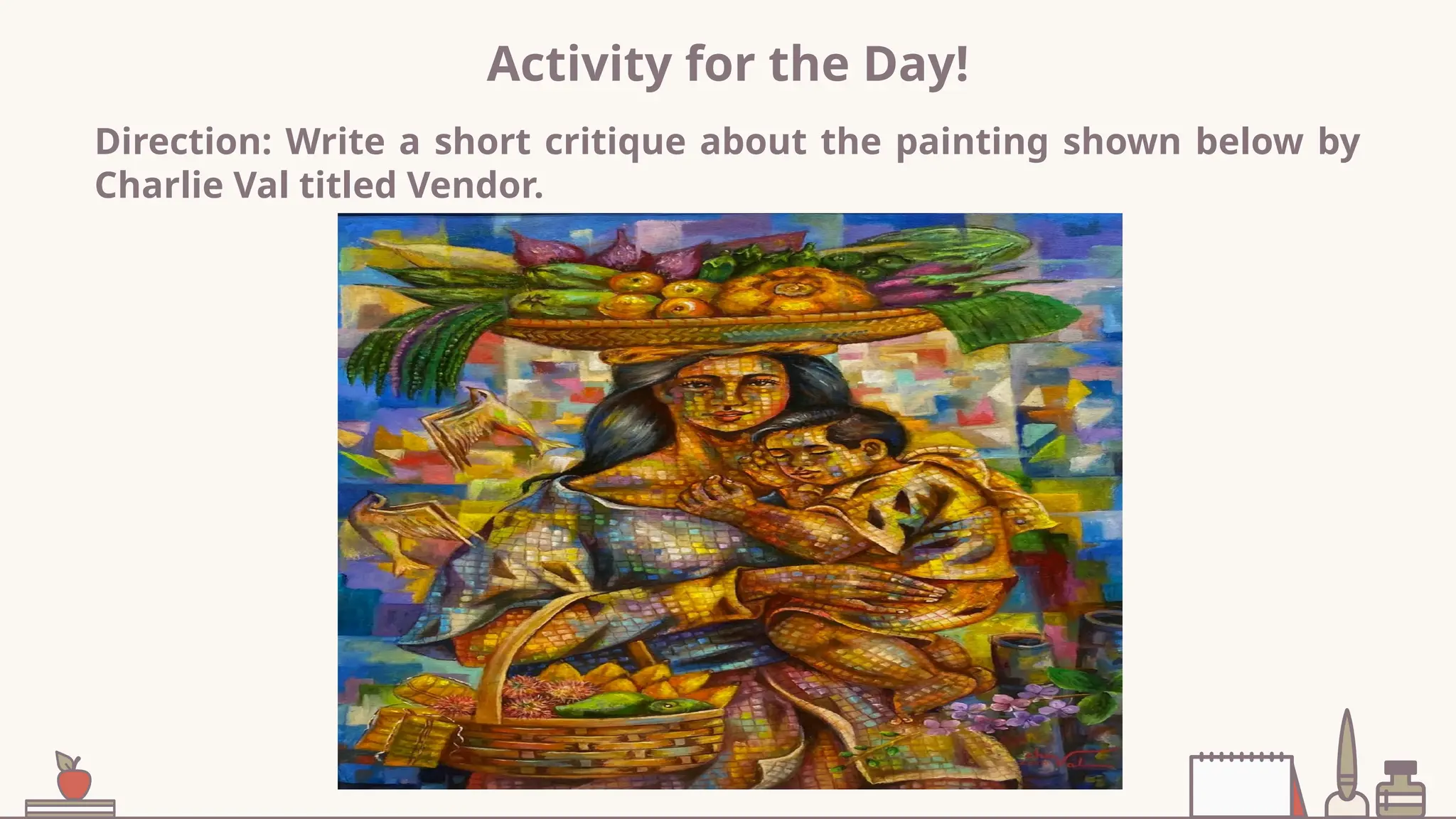 Conart-PPT Critique Available Materials And Ap | PPTX