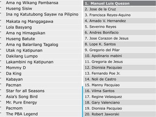 Conative, informative at labeling na gamit ng wika | PPTX