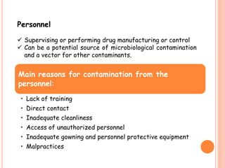 Contamination & Personal Hygiene | PPTX
