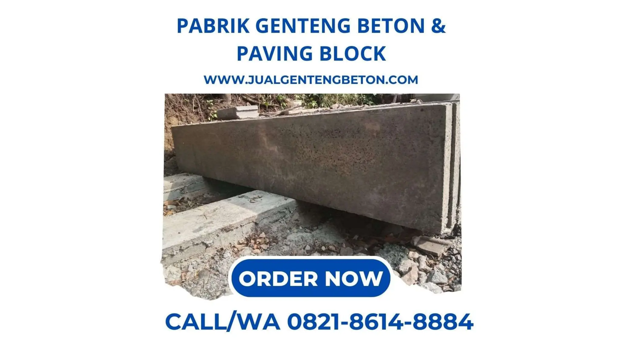 Conblock Jalan pengiriman ke kota malang | PPTX