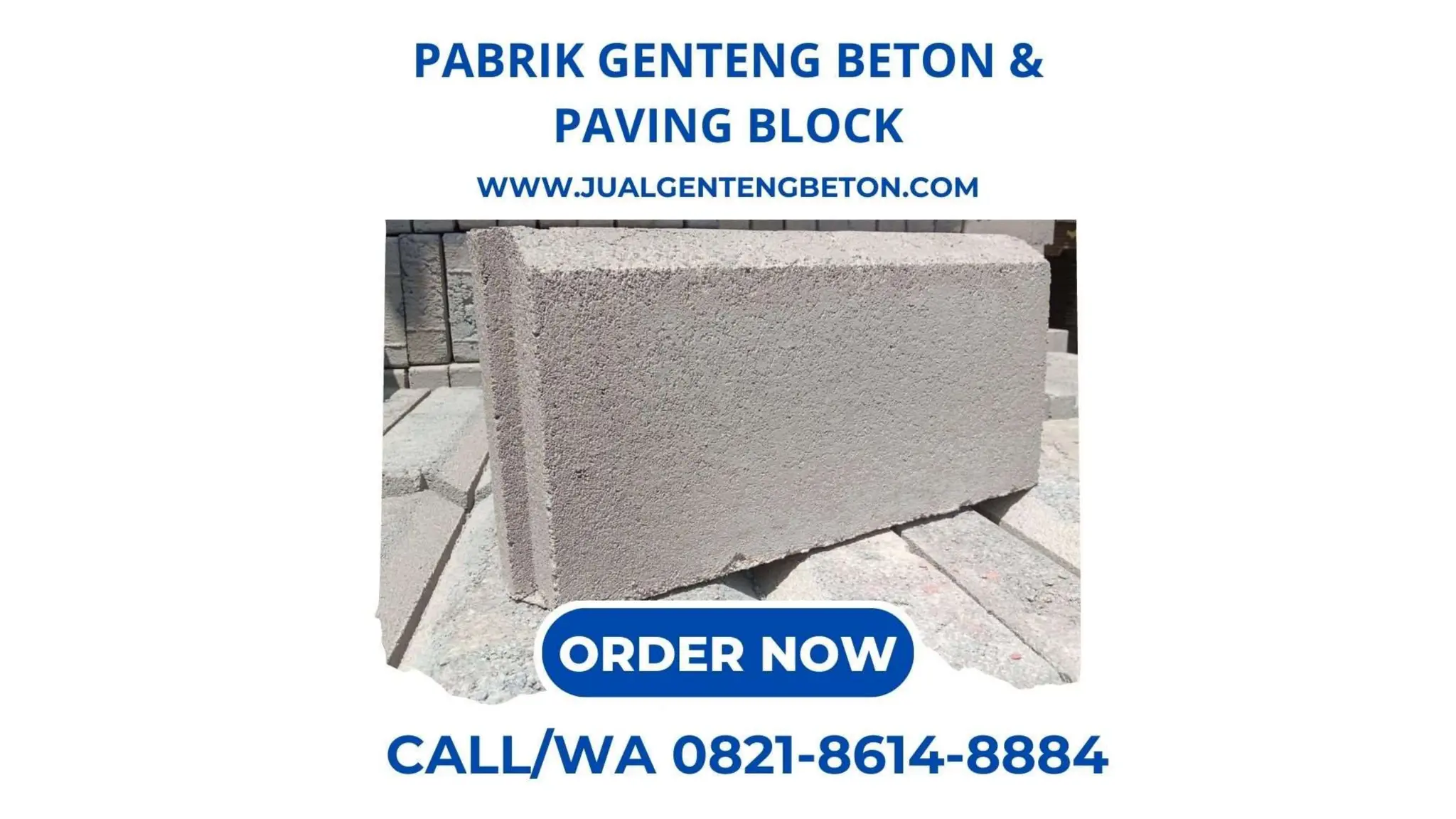 Conblock Jalan pengiriman ke kota malang | PPTX