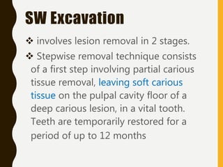 Conservative caries management | PPTX