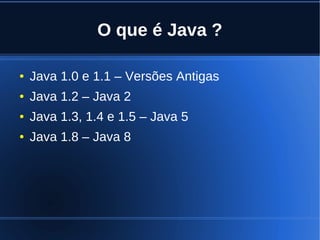 Programação estruturada com Java-Aula01 | PDF