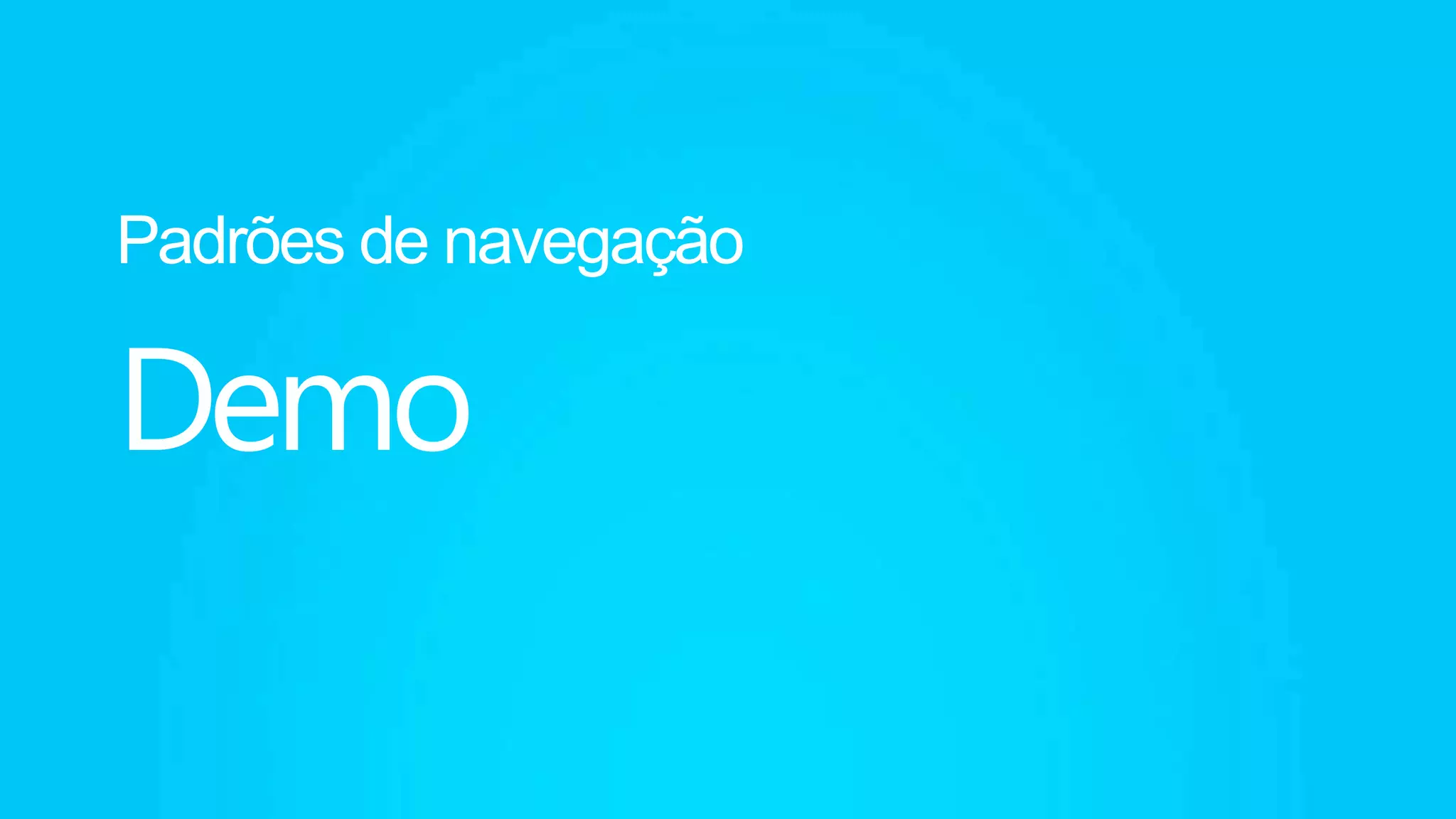 Conceitos interfaces modernas TDC2013 | PPT