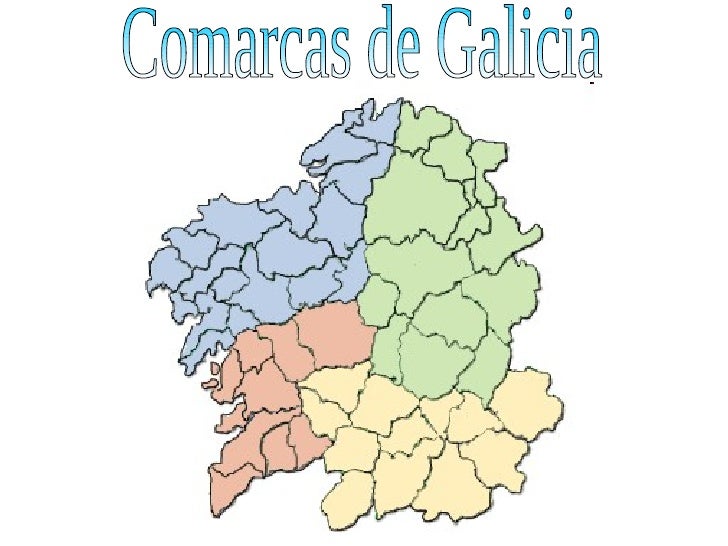 Provincias, Comarcas e Concellos De Galicia