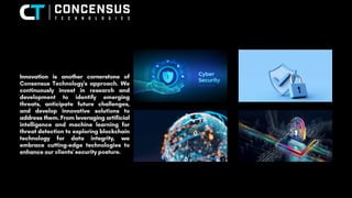 concensus technology | Security solutions! | PPTX