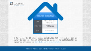 Concentra Inmubles Presentación | PDF