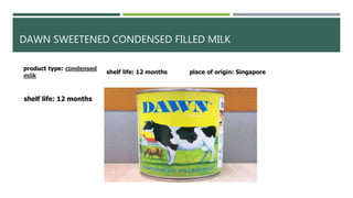 Concentrated milk products | PPTX