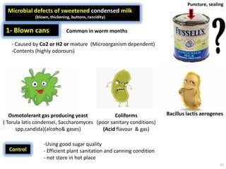 Concentrated milks technology and faults | PPT
