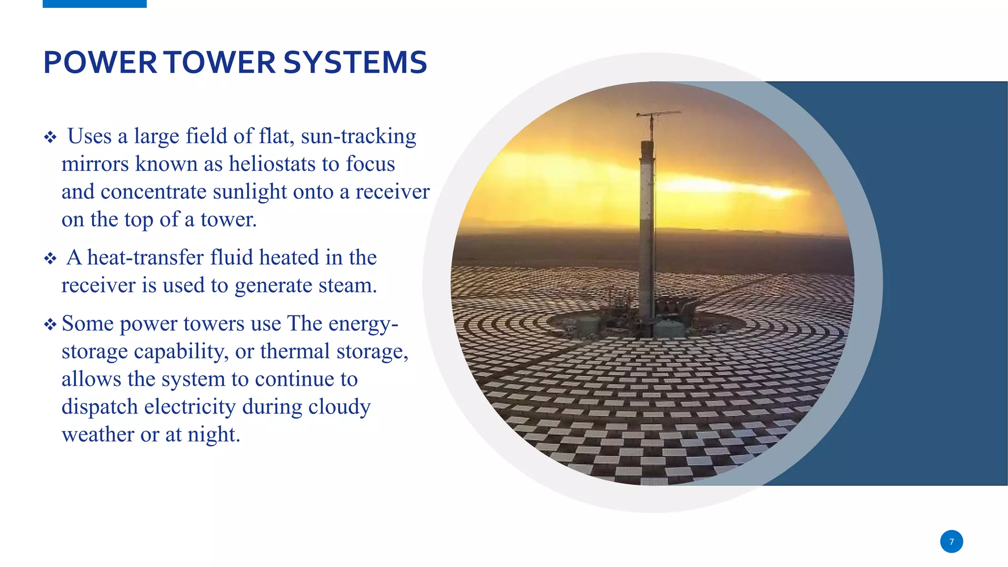 Concentrated Solar Power | PPTX