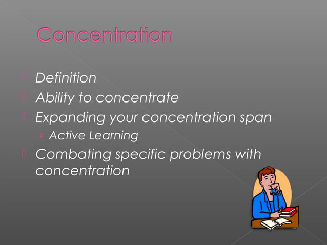 Concentration | PPT