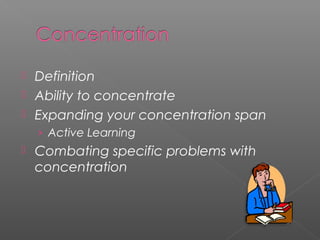 Concentration | PPT | Free Download
