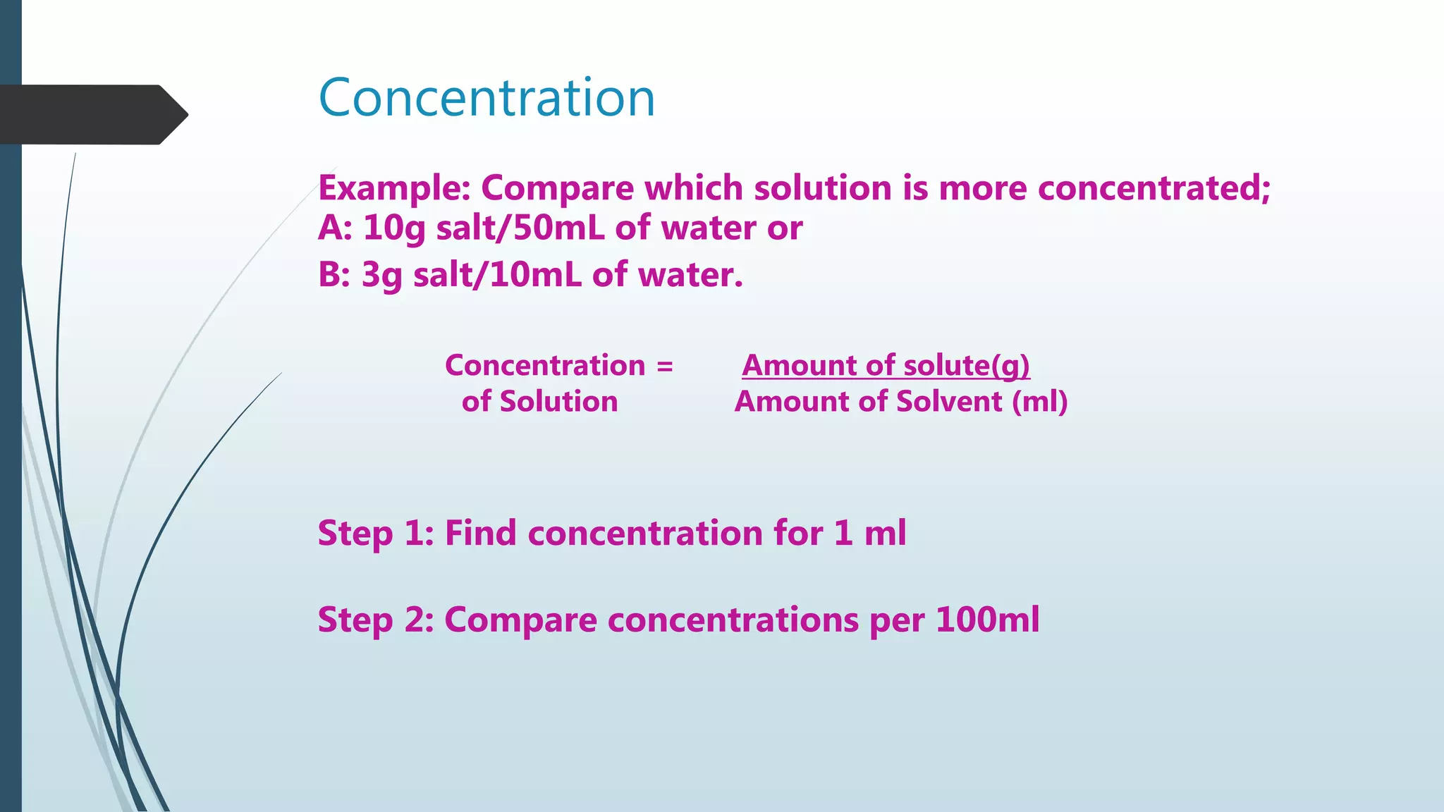 Concentration | PPTX