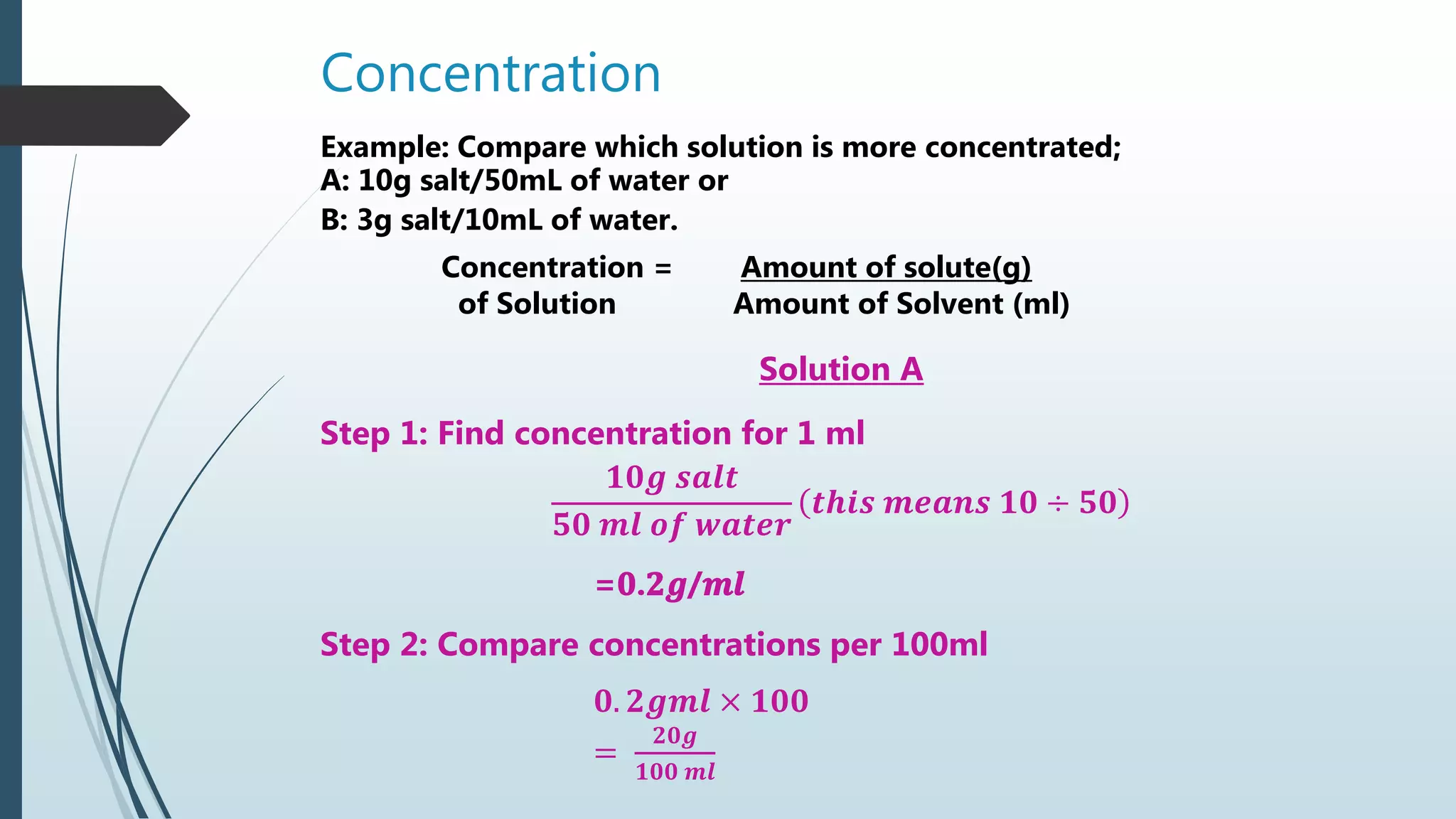 Concentration | PPTX