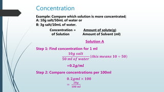 Concentration | PPTX
