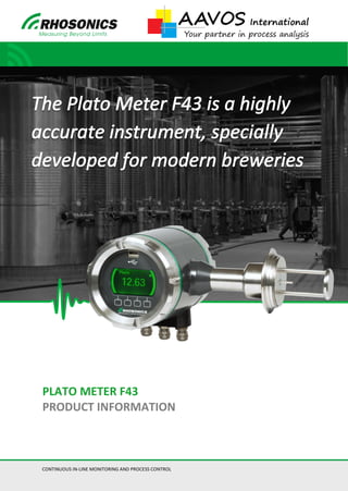 Real-time Wort Plato and yeast Monitoring Systems for Beer breweries | PDF