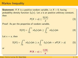Concentration inequality in Machine Learning | PPT