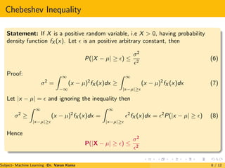 Concentration inequality in Machine Learning | PDF