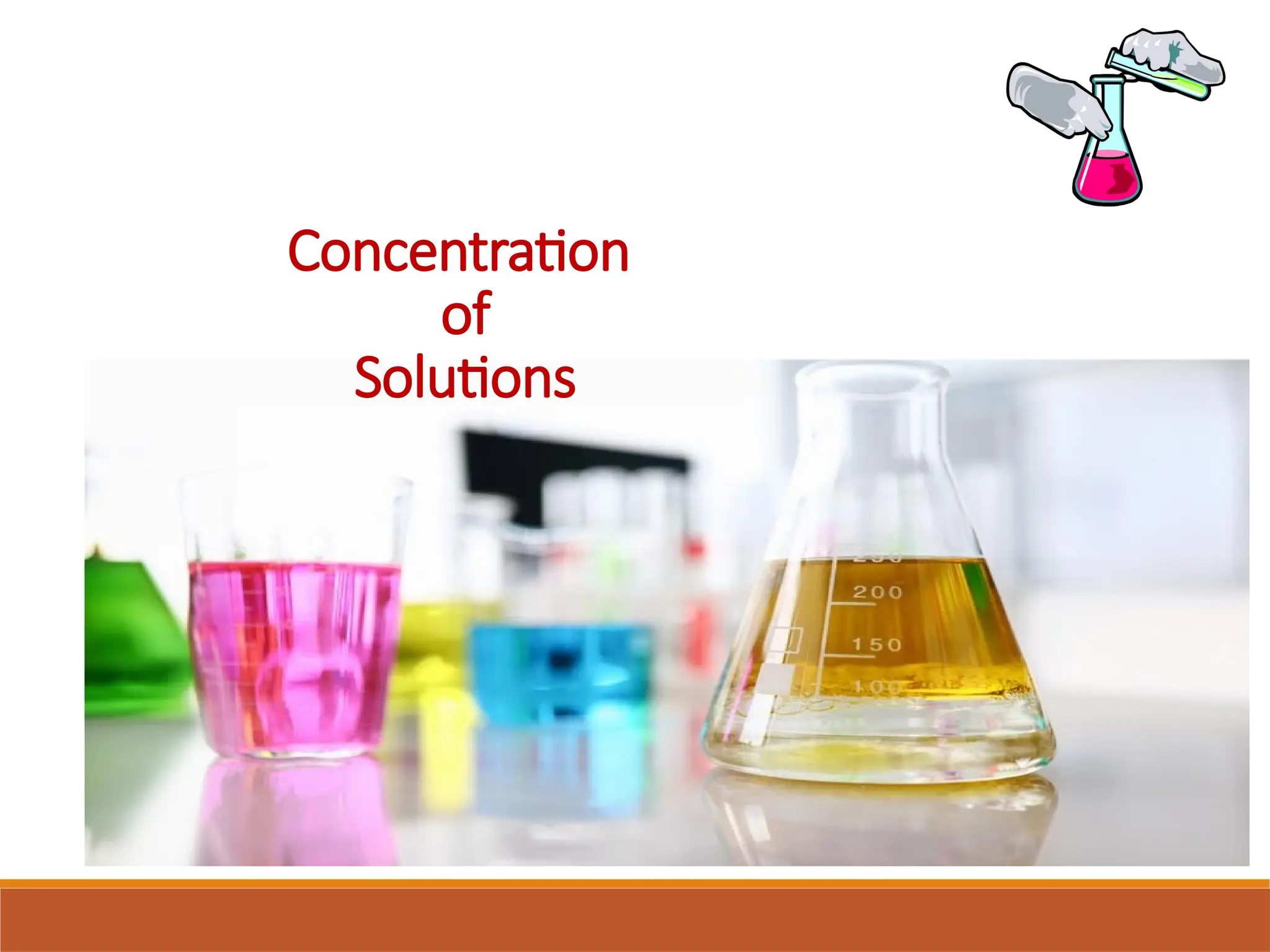 Concentration of Solutions presentation a | PPTX