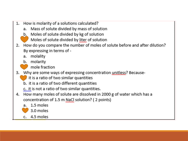 Concentration of Solutions presentation a | PPTX