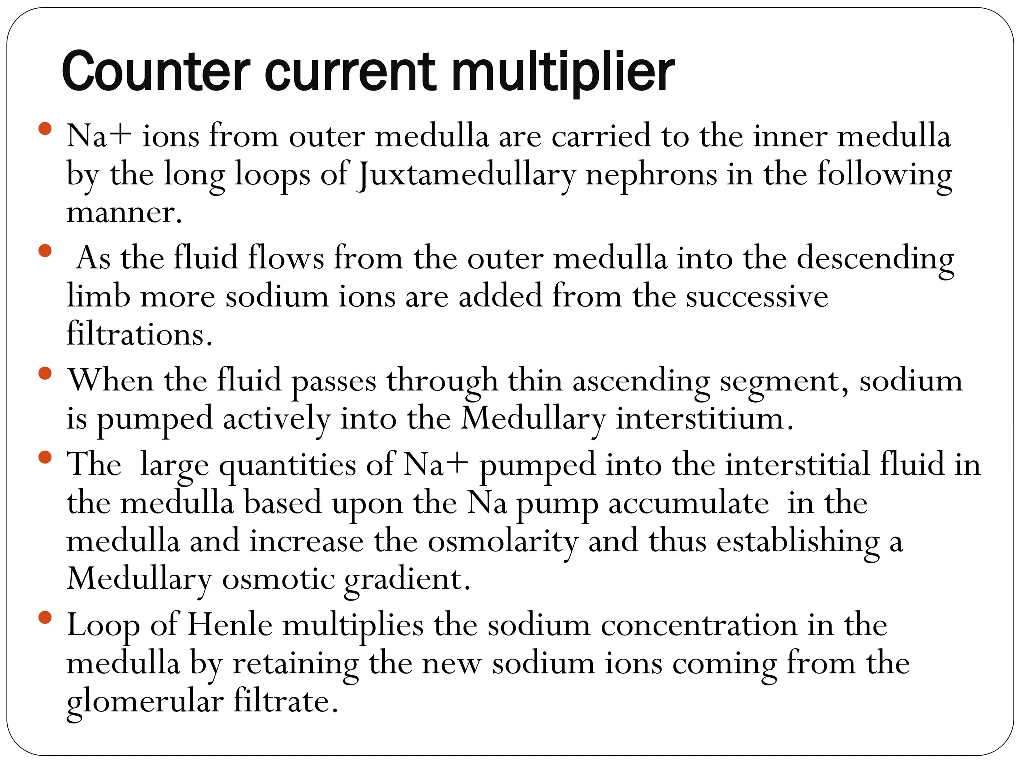 Concentration of Urine lecture note, different concentrations | PPT