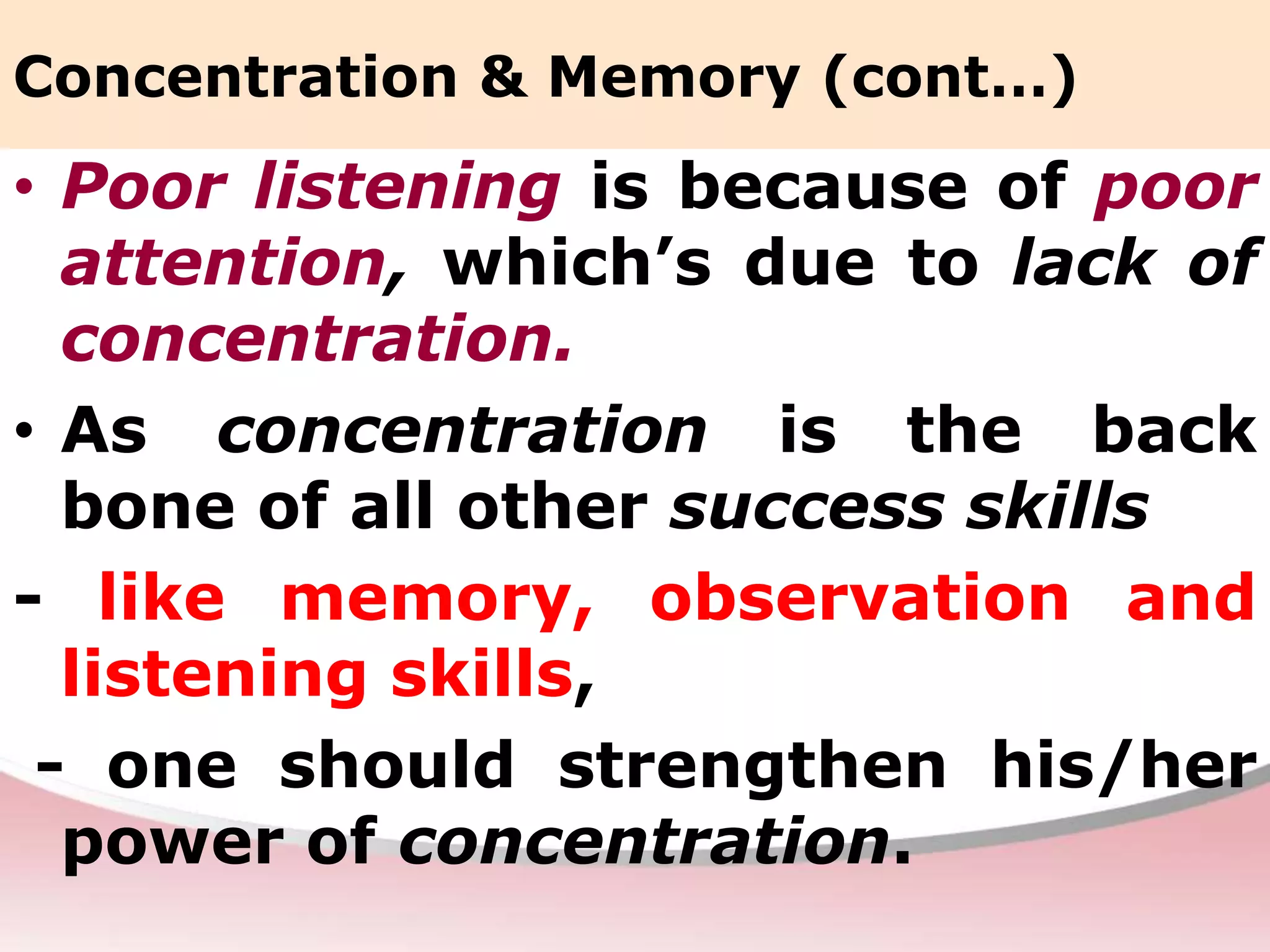 Concentration power MRT.ppt | Science