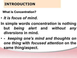 Concentration power MRT.ppt | Science