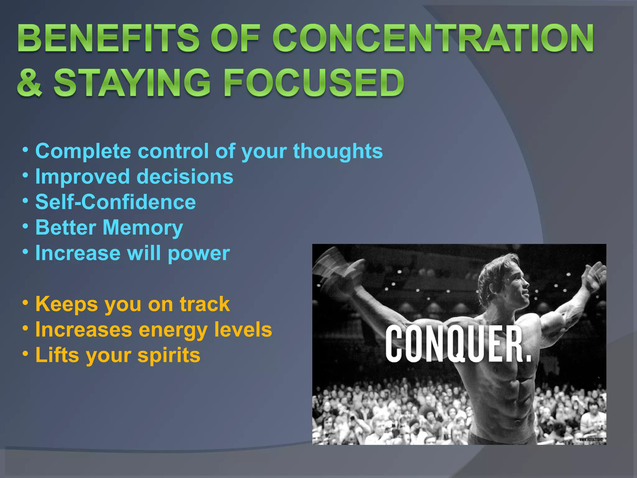 Concentration & Focus | PPT