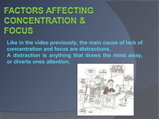 Concentration & Focus | PPT