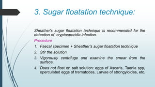 CONCENTRATIONS TECHNIQUES IN PARASITOLOGY PRESENTATION.pptx