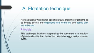 CONCENTRATIONS TECHNIQUES IN PARASITOLOGY PRESENTATION.pptx