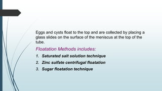 CONCENTRATIONS TECHNIQUES IN PARASITOLOGY PRESENTATION.pptx