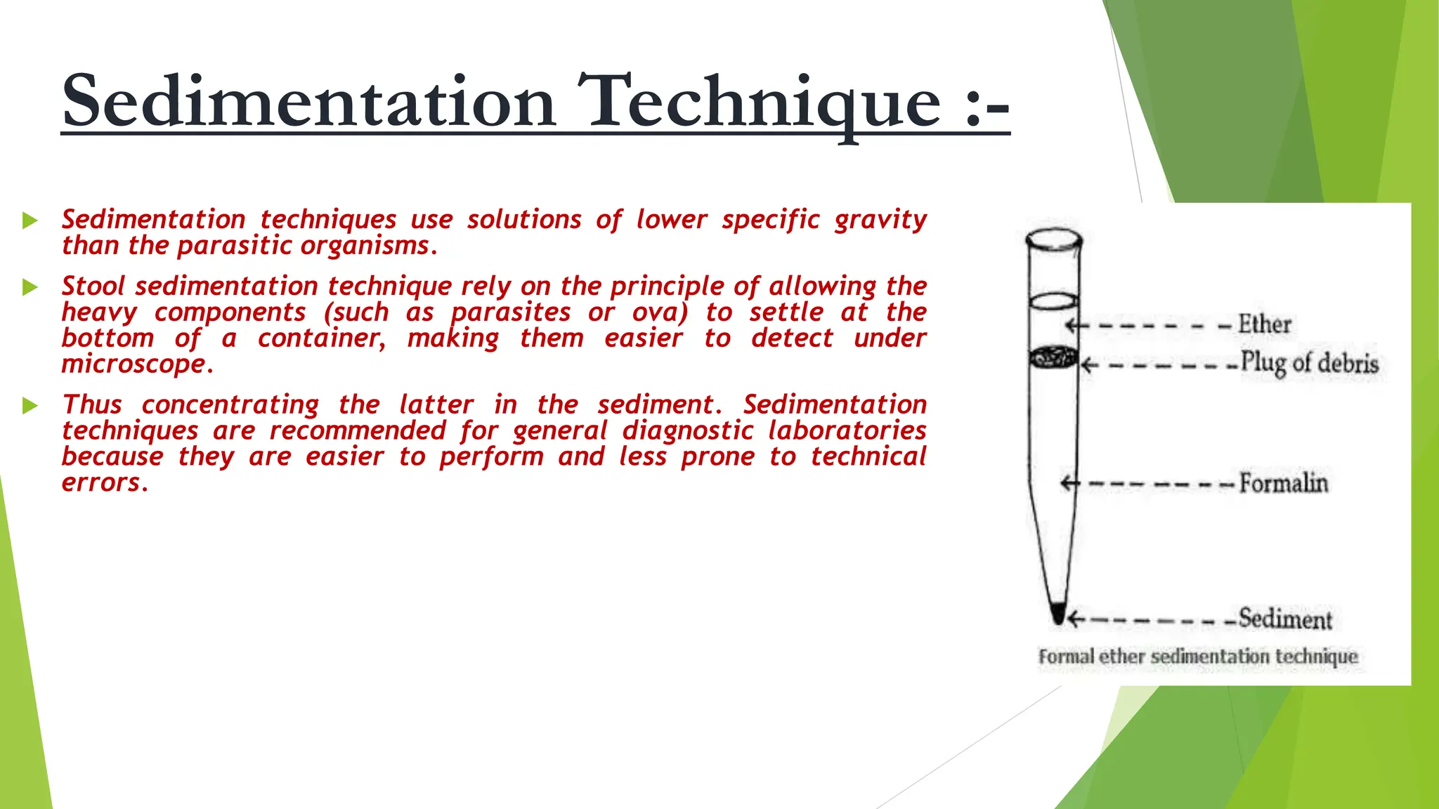 Concentration Techniques for stool examination .pptx