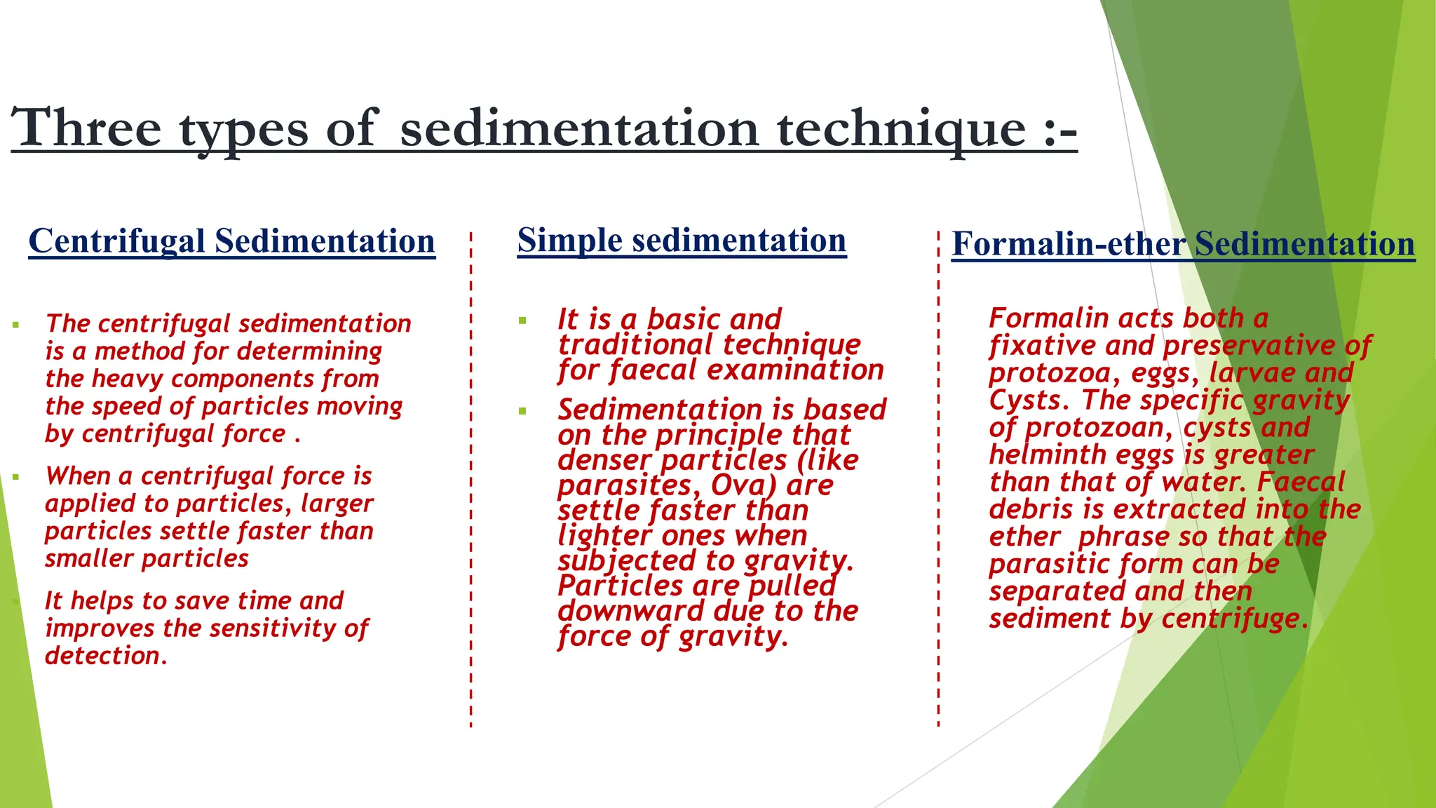 Concentration Techniques for stool examination .pptx