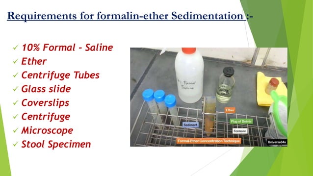 Concentration Techniques for stool examination .pptx | Digestive ...