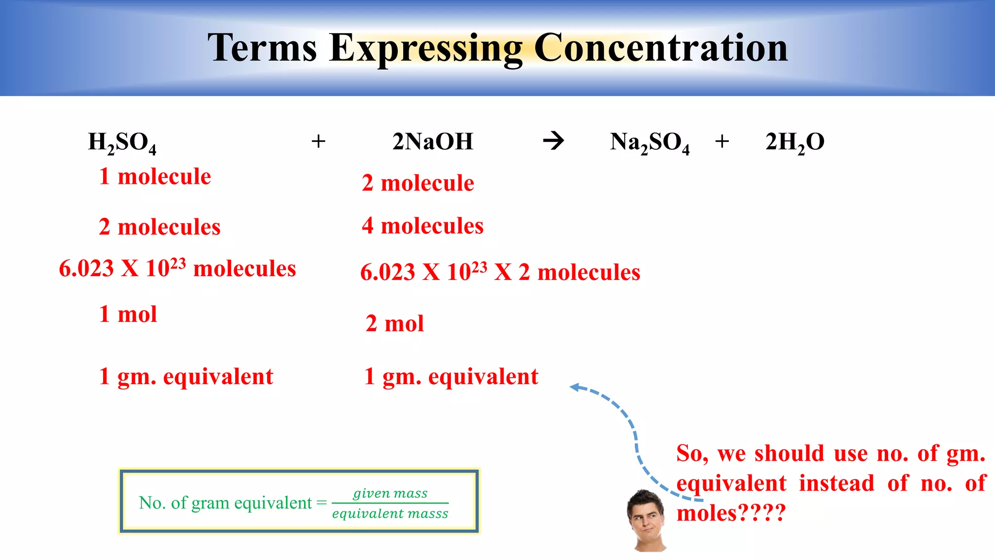 Concentration terms chemistry class 12 note | PDF