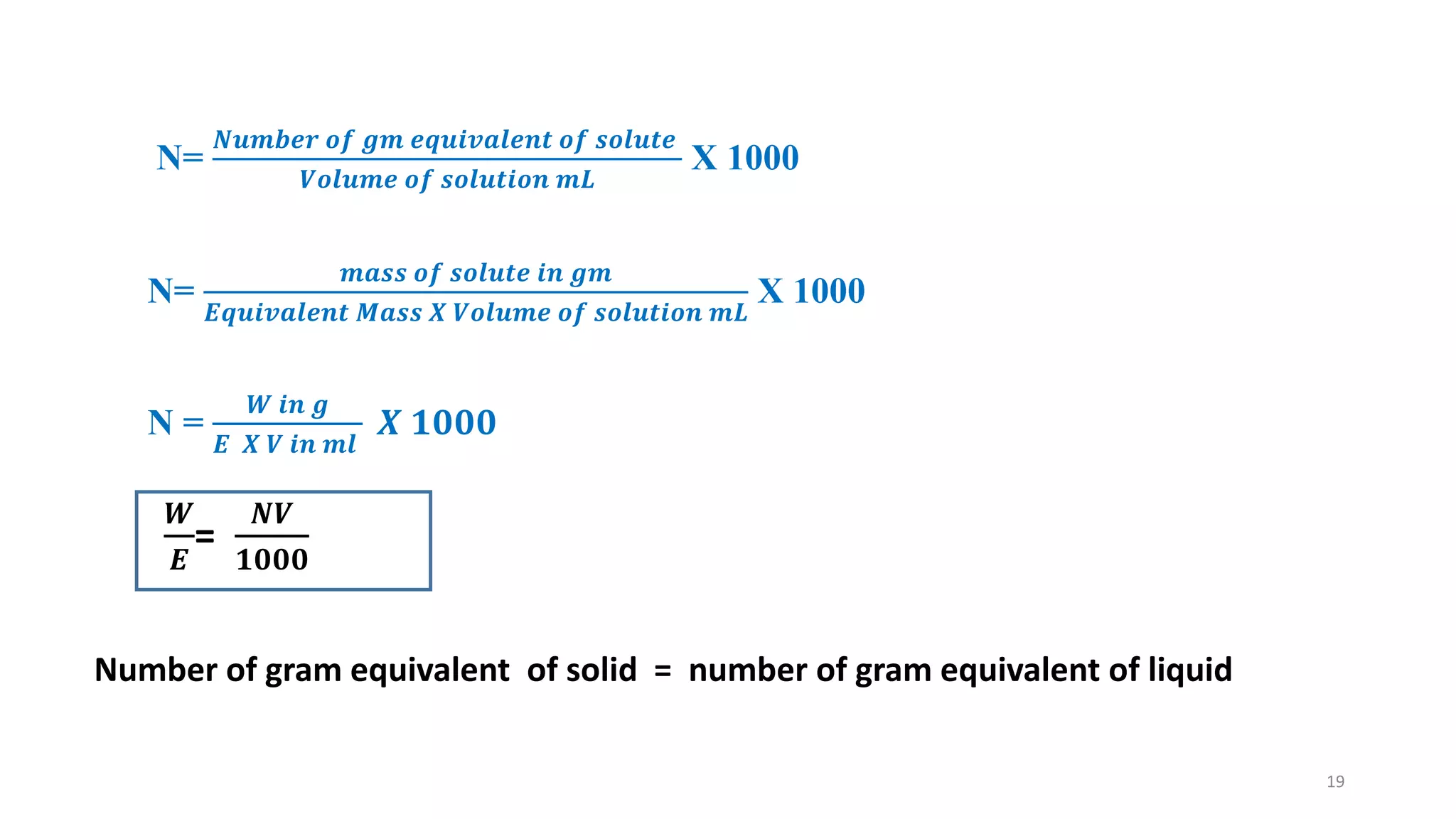 Concentration terms chemistry class 12 note | PDF